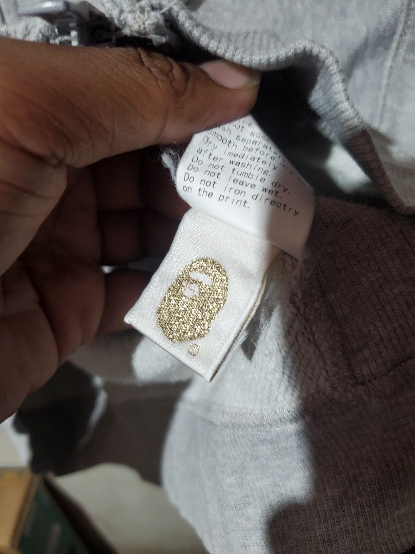 Bape x mario hoodie, Luxury, Apparel on Carousell