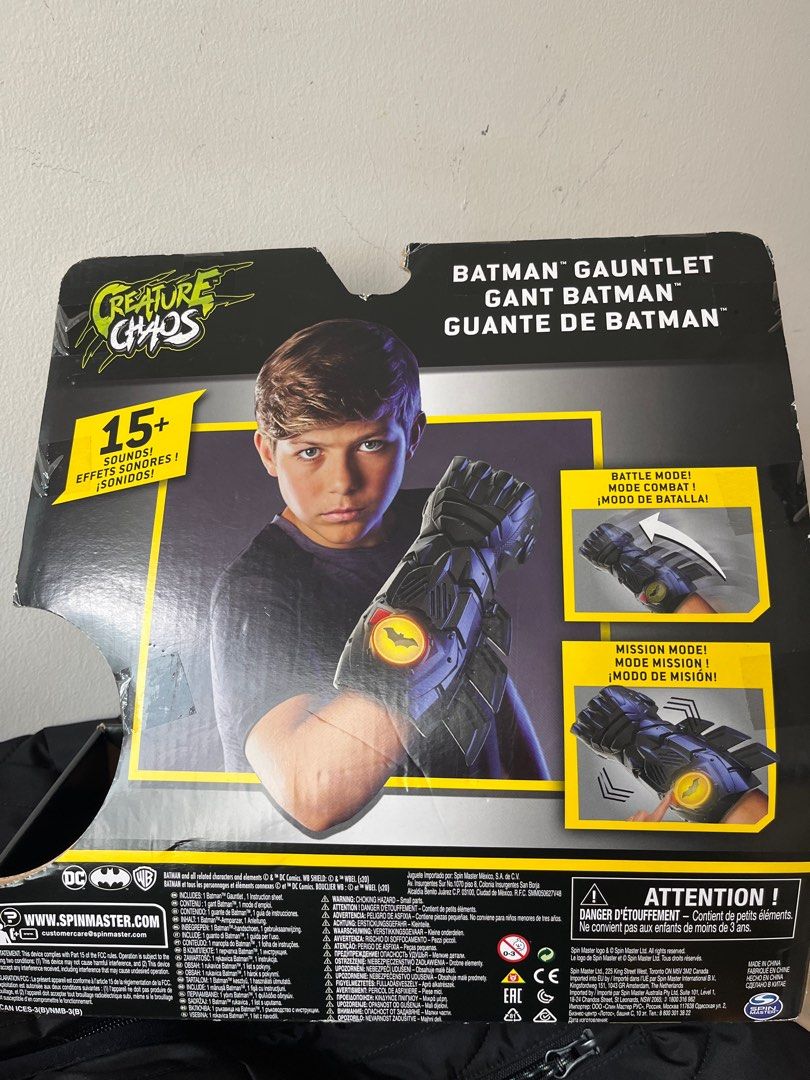 Batman gauntlet, Hobbies & Toys, Toys & Games on Carousell