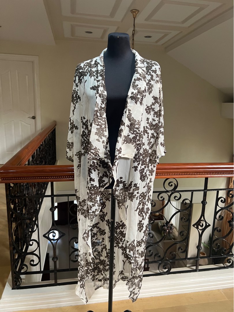 Beach Transparent cover up, Women's Fashion, Coats, Jackets and ...