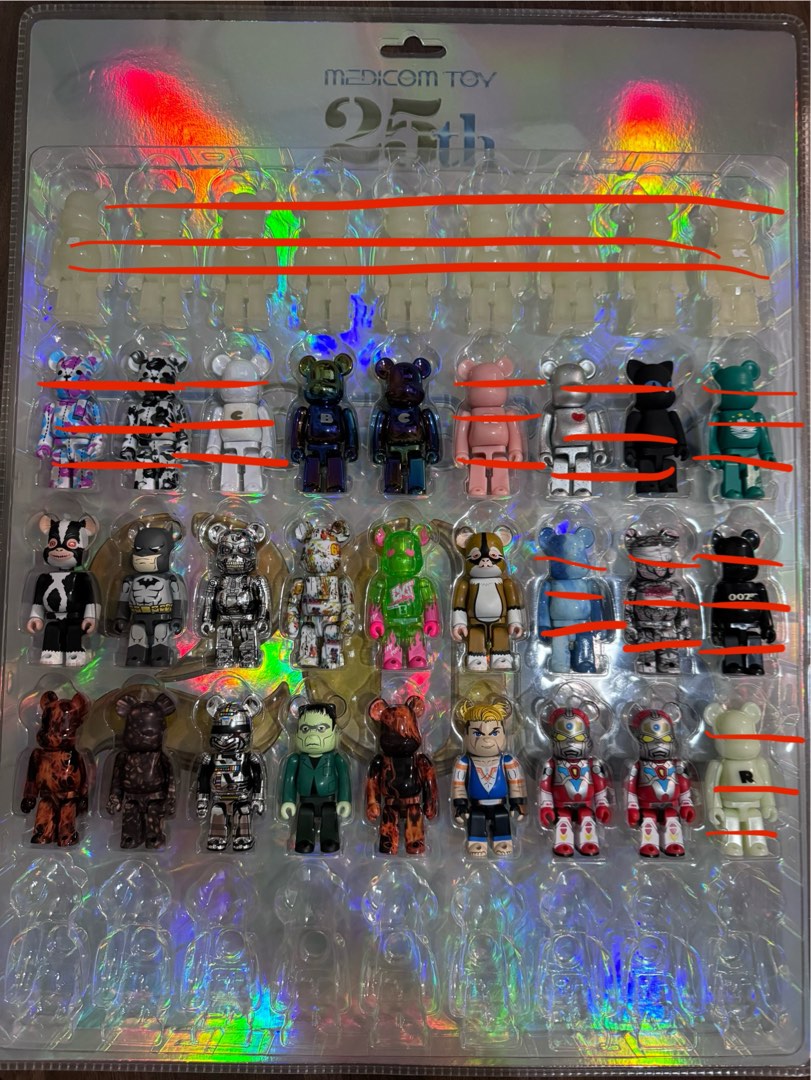 Be@rbrick 100% blind box, Hobbies & Toys, Toys & Games on Carousell