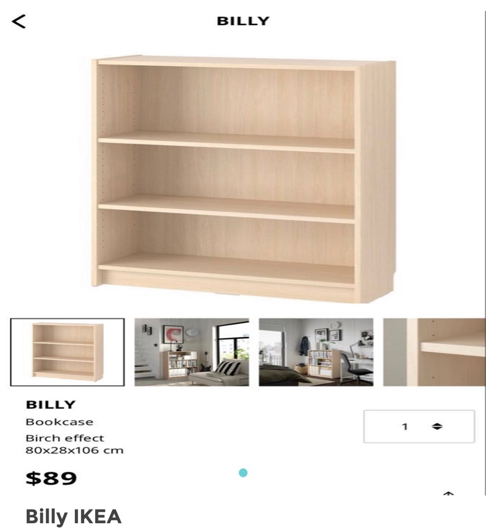 Billy shelves, Furniture & Home Living, Furniture, Shelves, Cabinets ...