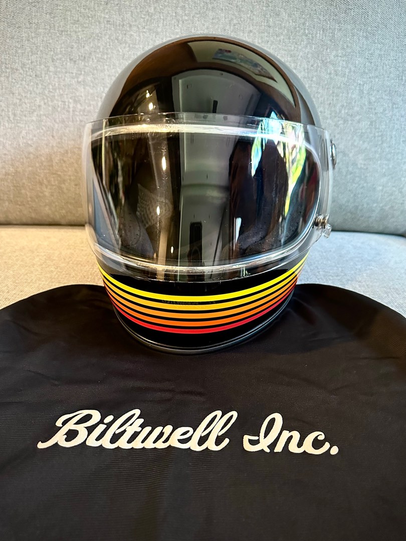 Bitwell Gringo DOT Motorcycle Helmet, Motorbikes, Motorbike Parts ...