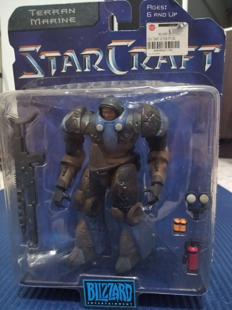 Starcraft Terran Marine (Collection 1) 1998 action figure, Hobbies & Toys, Toys & Games on Carousell