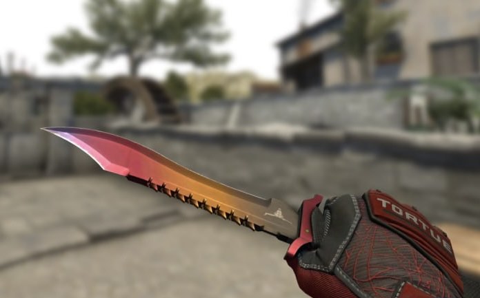Bowie Knife Fade - Factory New, RARE LOW FLOAT, Video Gaming, Gaming Accessories, In-Game ...