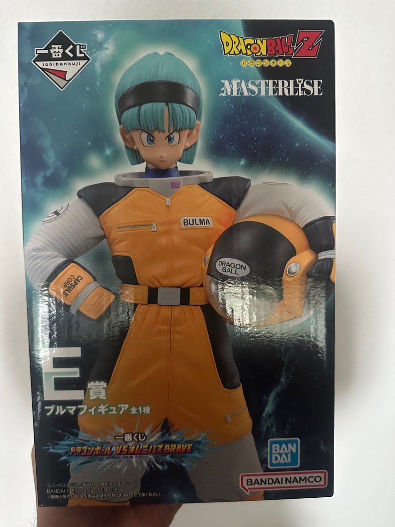 Bulma dragonball brave prize E ichiban Kuji figure, Hobbies & Toys ...