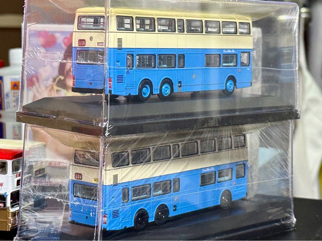 Buses Model 一套兩架 中巴 CMB 中華巴士 都城嘉慕 超級都城型 12米 樣板車 MCW Metrobus 12M 紅車牌 白車 ...