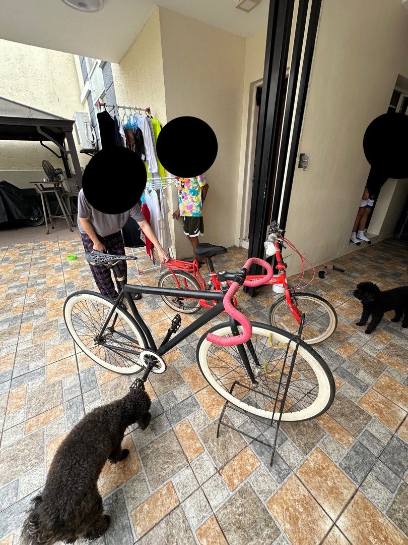 BUY 1 TAKE 1 FREE BIKE TAKE ALL 6.5k (Folding bike & Fixie bike ...