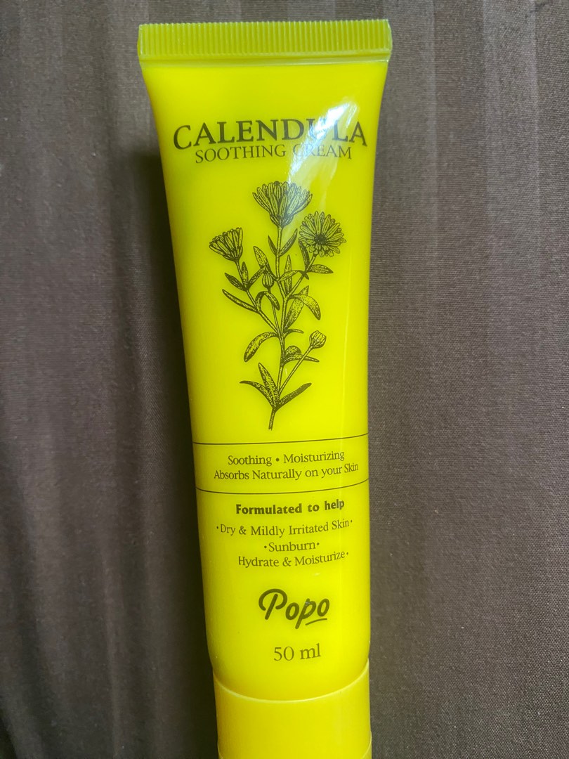Calendula Soothing Cream by Popo, Kesehatan & Kecantikan, Kulit, Sabun ...