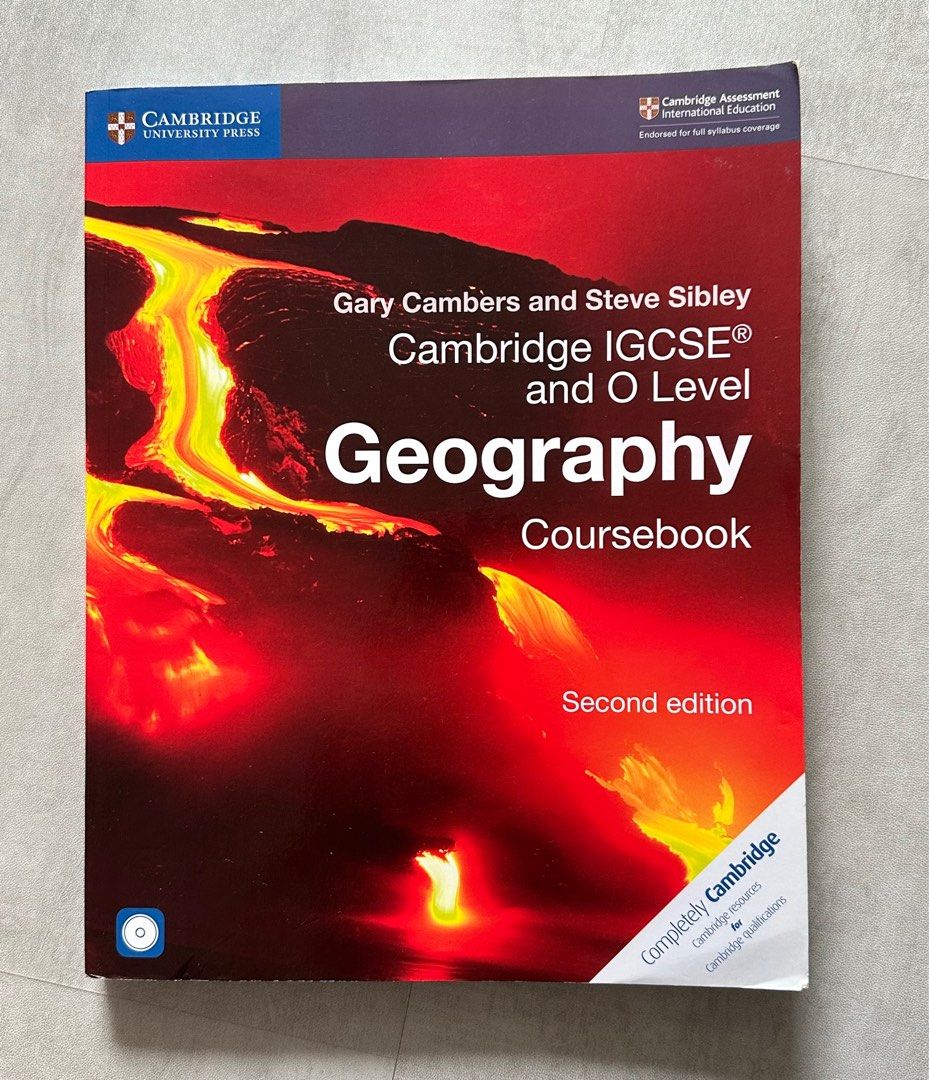 Cambridge IGCSE and O Level Geography Coursebook (textbook), Hobbies & Toys, Books & Magazines ...