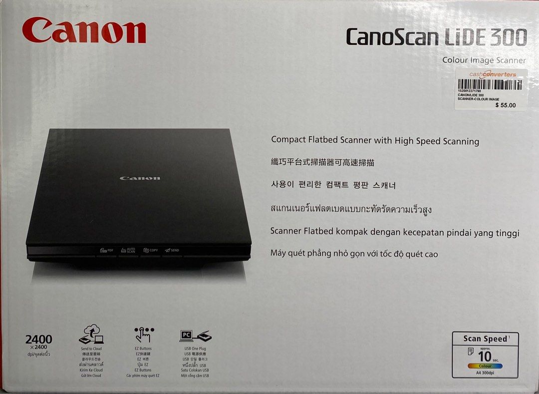 Canon Lide 300 Colour Scanner, Computers & Tech, Printers, Scanners ...