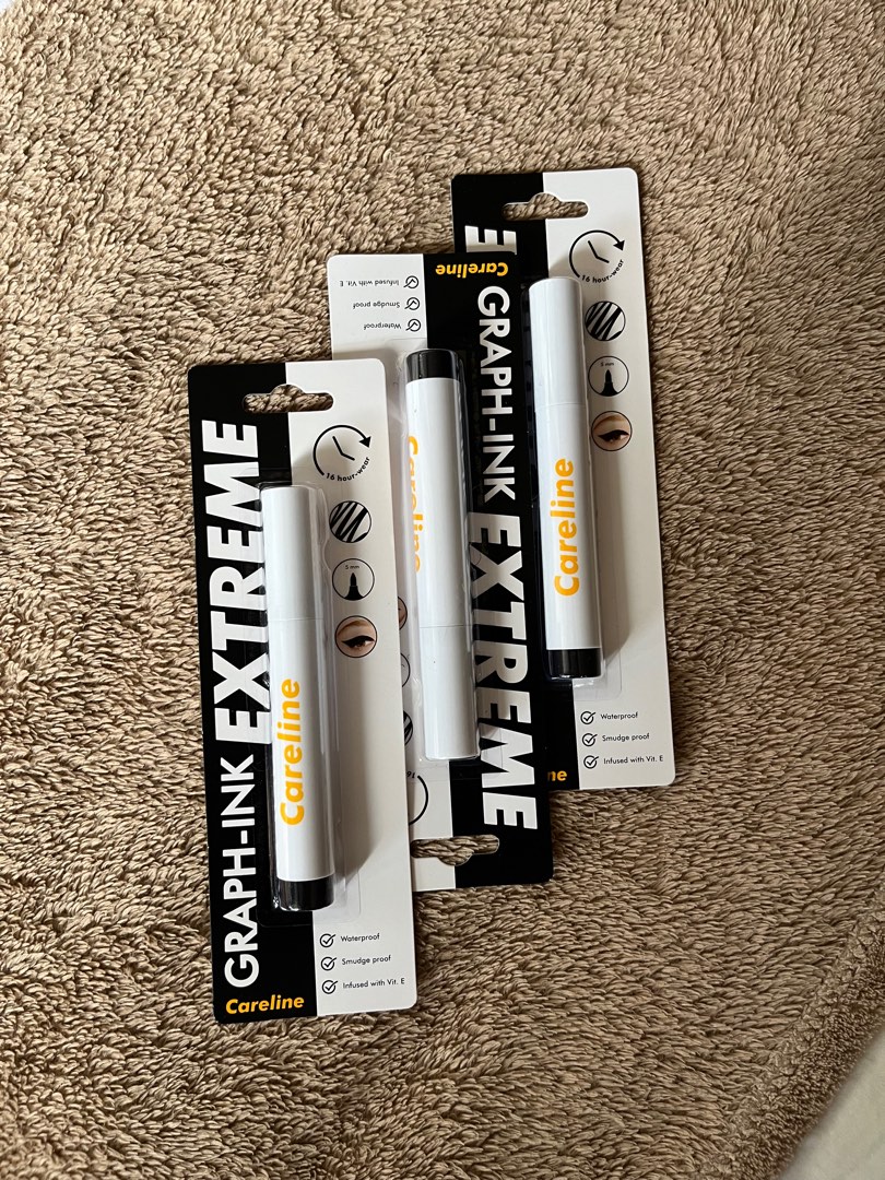 Careline Graphi- Ink Extreme Eyeliner, Beauty & Personal Care, Face ...