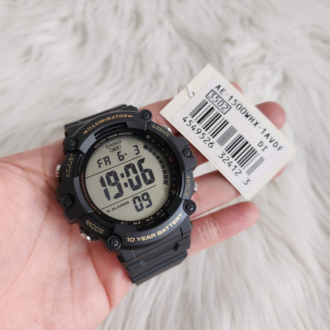 CASIO AE-1500WHX-1A, Men's Fashion, Watches & Accessories, Watches on Carousell
