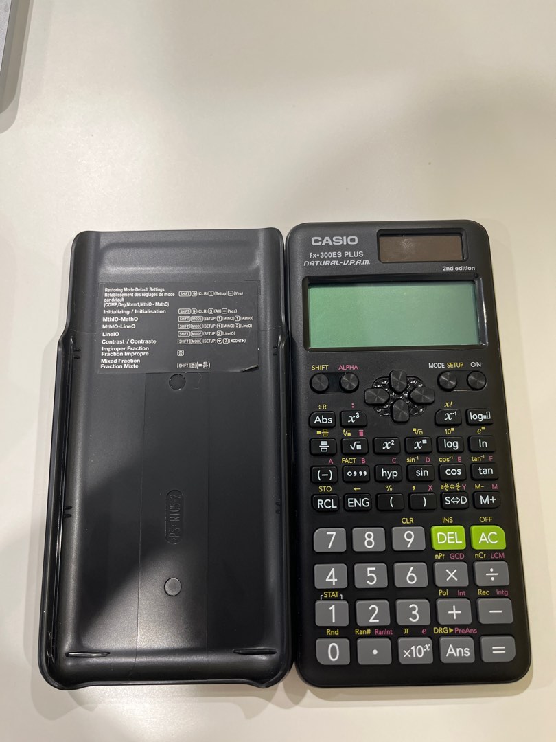 Casio fx-300es plus calculator, Hobbies & Toys, Stationery & Craft ...