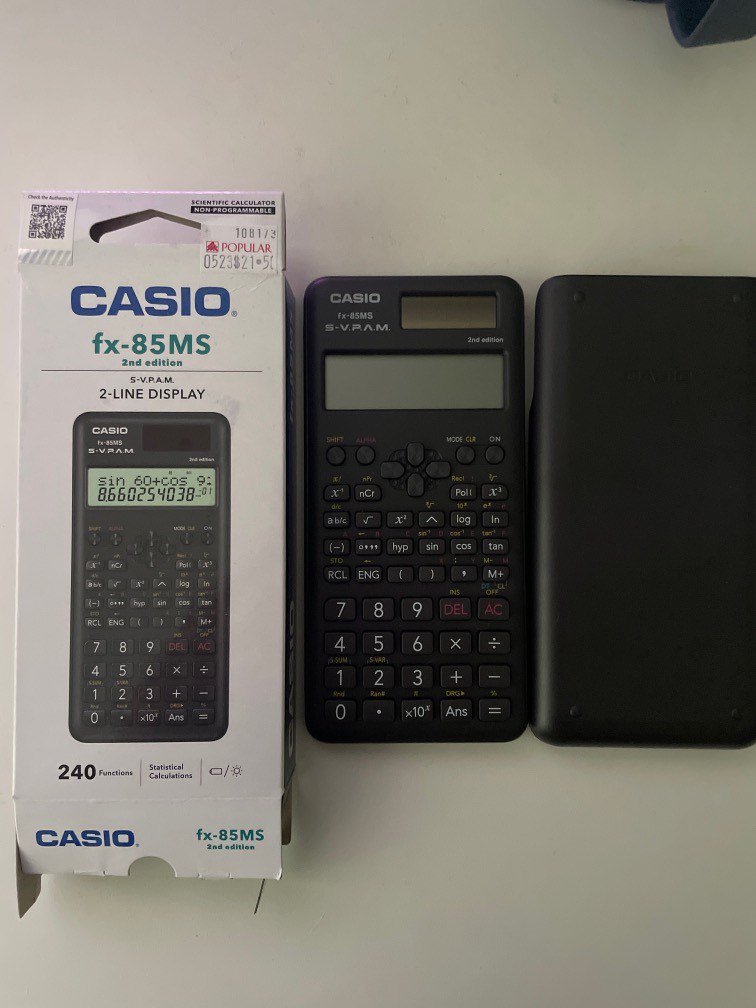 Casio fx-85MS Calculator on Carousell