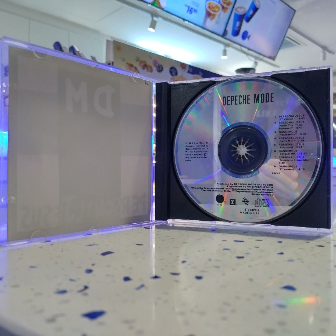 (CD) DEPECHE MODE - PERSONAL JESUS, Hobbies & Toys, Music & Media, CDs & DVDs on Carousell