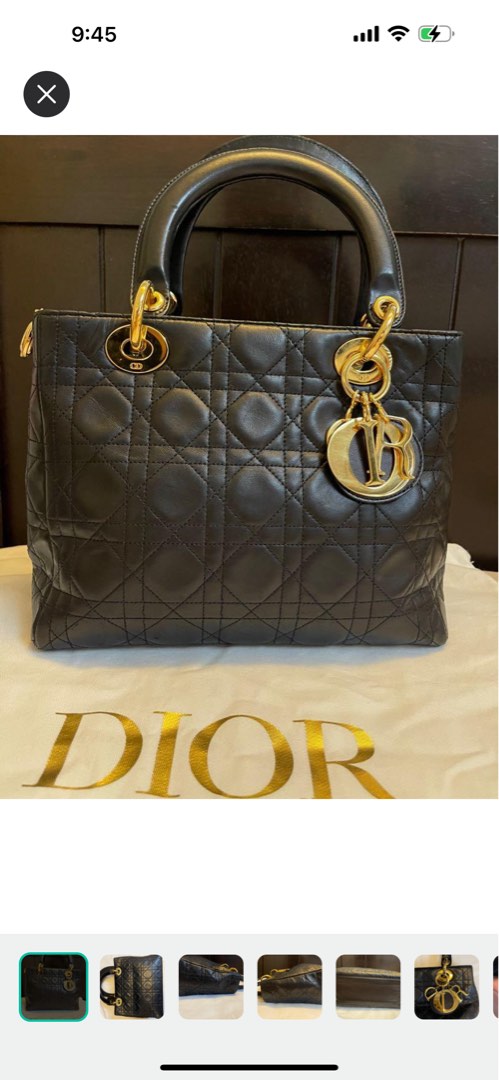 CD Lady Dior, Luxury, Bags & Wallets on Carousell