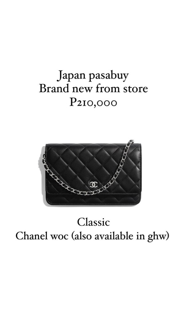 Chanel WOC brand new, Luxury, Bags & Wallets on Carousell