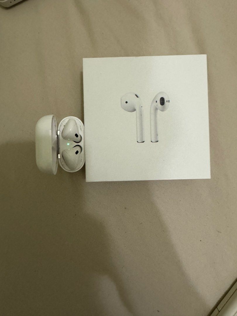 *CHEAP*Airpods Gen 2 + Box & Cable, Audio, Earphones on Carousell