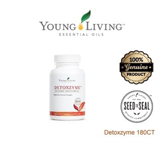 Original Young Living Detoxzyme -180CT, Health & Nutrition, Health ...
