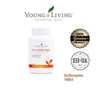 Original Young Living Sulfurzyme 180CT, Health & Nutrition, Health ...