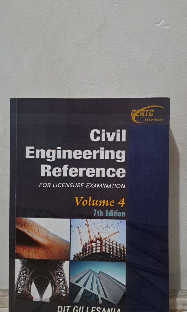 Civil Engineering Reference (Volume 4), Hobbies & Toys, Books ...