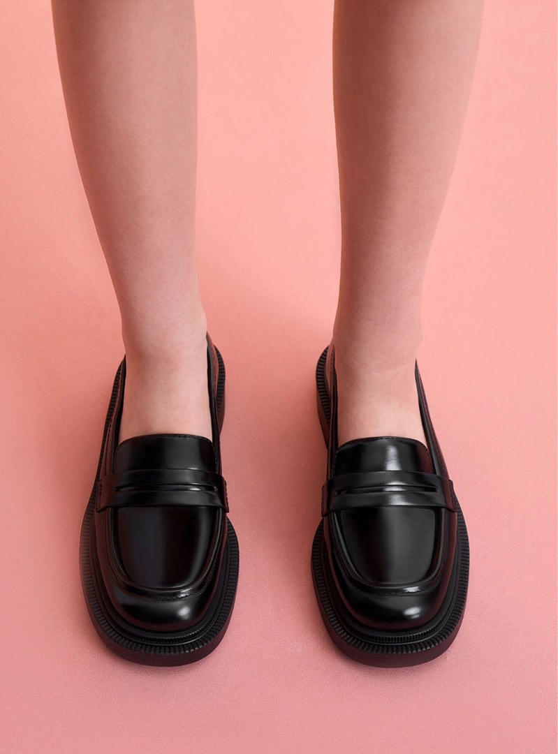 Classic Penny Loafers Black Womens Fashion Footwear Loafers On Carousell