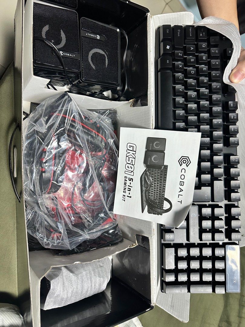 Cobalt 5-in-1 Gaming Set, Computers & Tech, Parts & Accessories ...