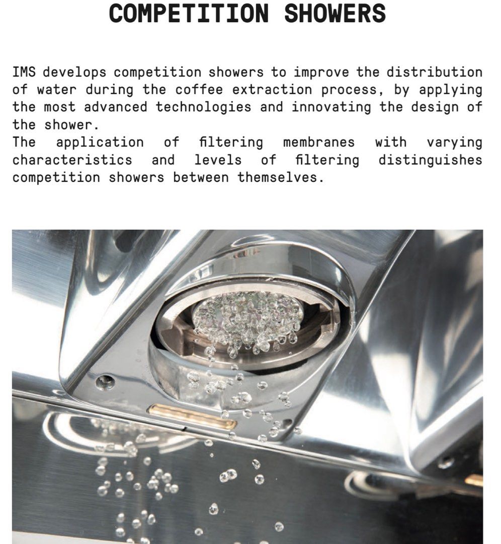 Coffee Machine : SHOWER SCREEN : IMS E&B Lab E61200RNT Competition ...