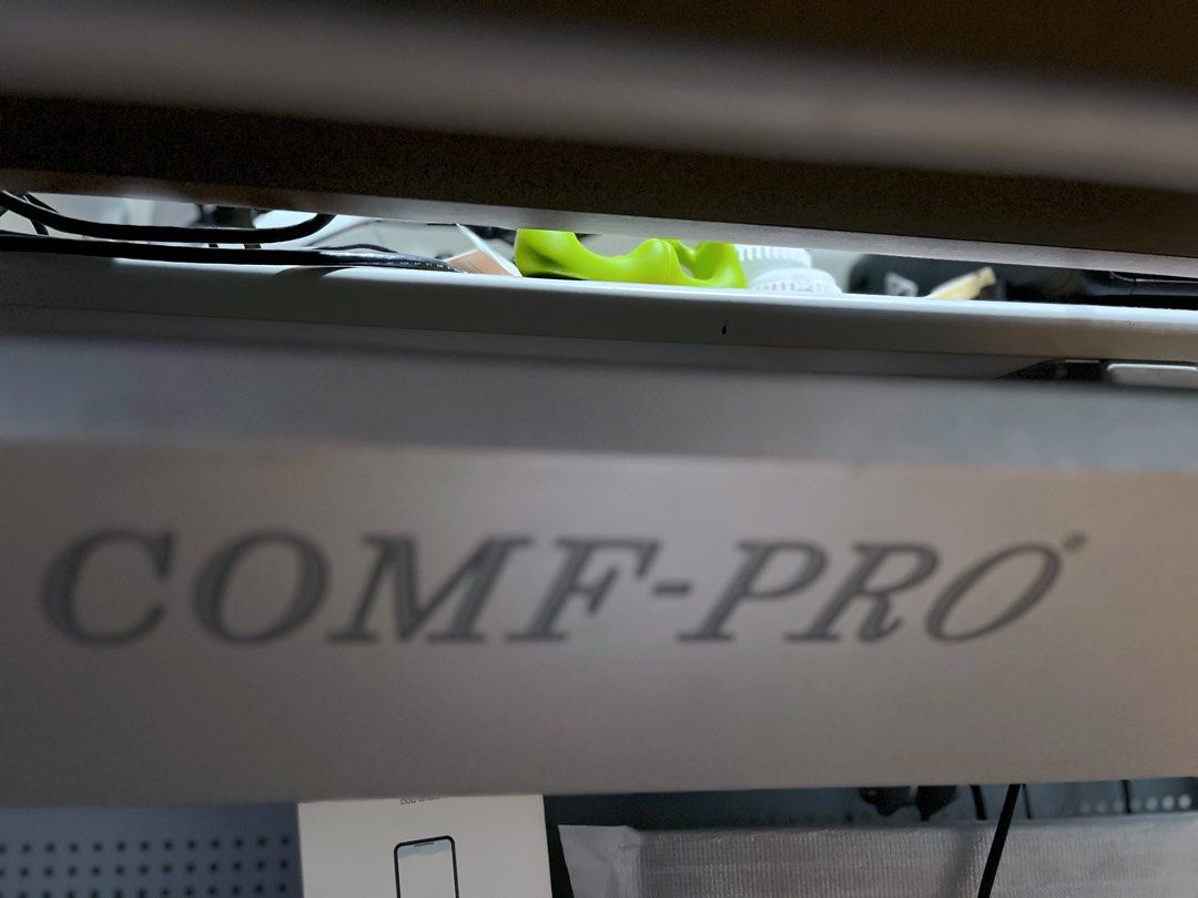 Comf-Pro Ergonomic Study Desk, Furniture & Home Living, Furniture, Tables & Sets on Carousell