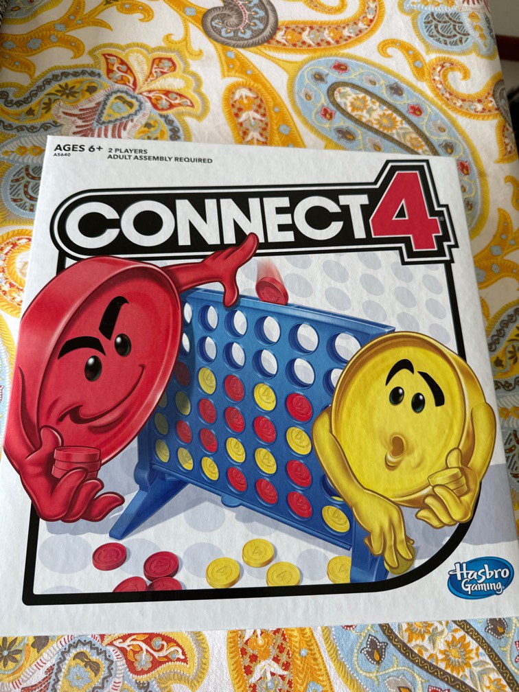 Connect four game. Like new, Hobbies & Toys, Toys & Games on Carousell
