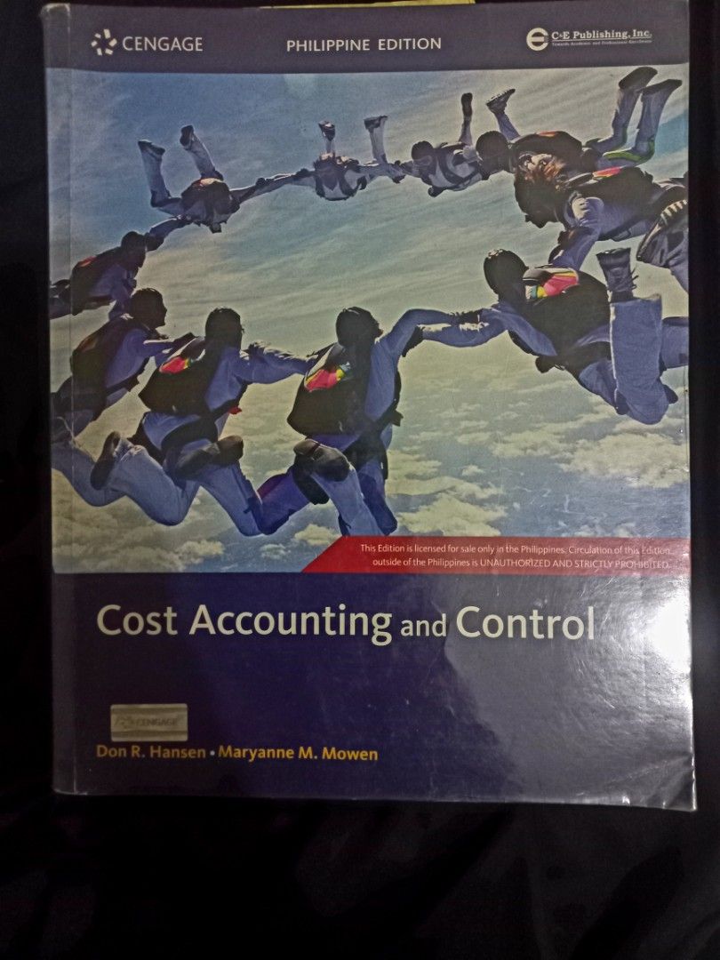 Cost Accounting and Control by Mowen, Hobbies & Toys, Books & Magazines ...