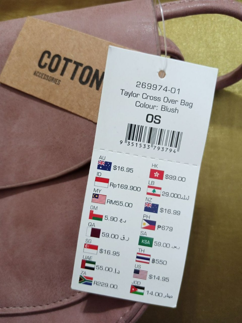 COTTON ON BRAND NEW P679 ON TAG, Luxury, Bags & Wallets on Carousell