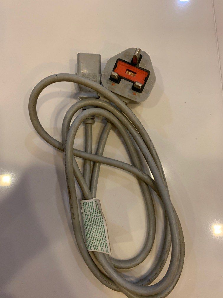 CPU and Kettle power cord, Computers & Tech, Parts & Accessories ...