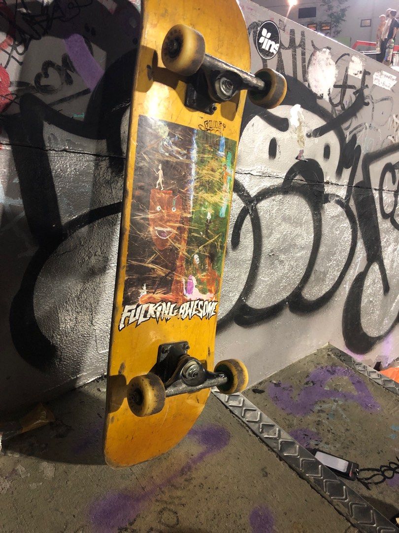 Custom Skateboard FA deck complete, Sports Equipment, Sports & Games ...