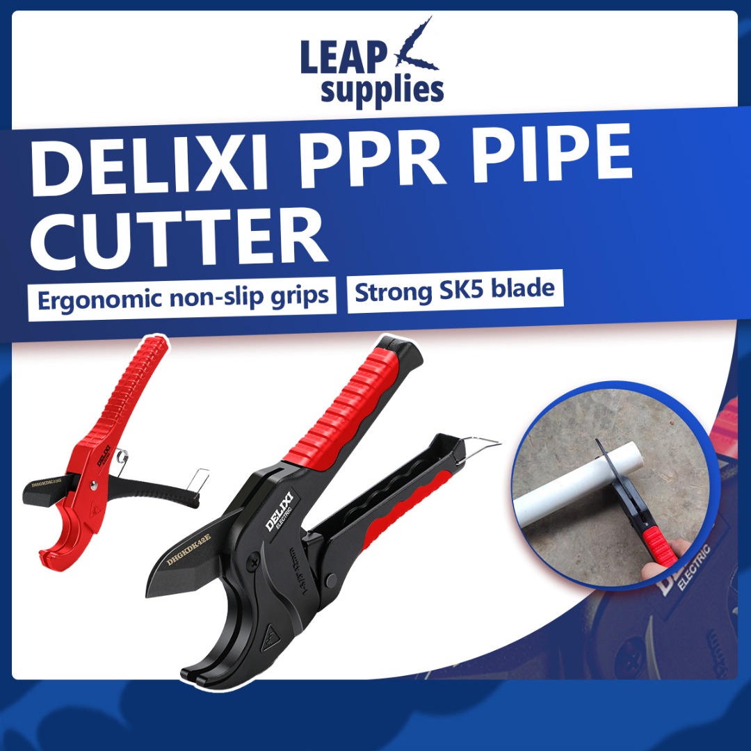 DELIXI PPR Pipe Cutter | Plastic PVC Pipe Cutter | Cut Pipe Tool ...