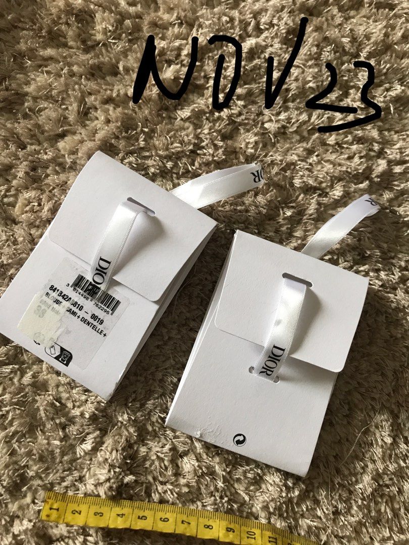 Dior tag proce tag label card booklet baju tas bag dll harga satuan new ...