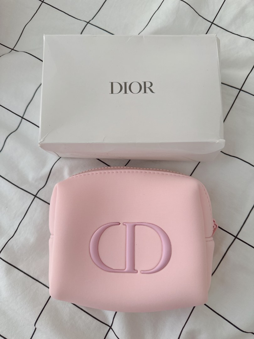 Dior Vip Gift Make Up Pouch, Luxury, Bags & Wallets on Carousell