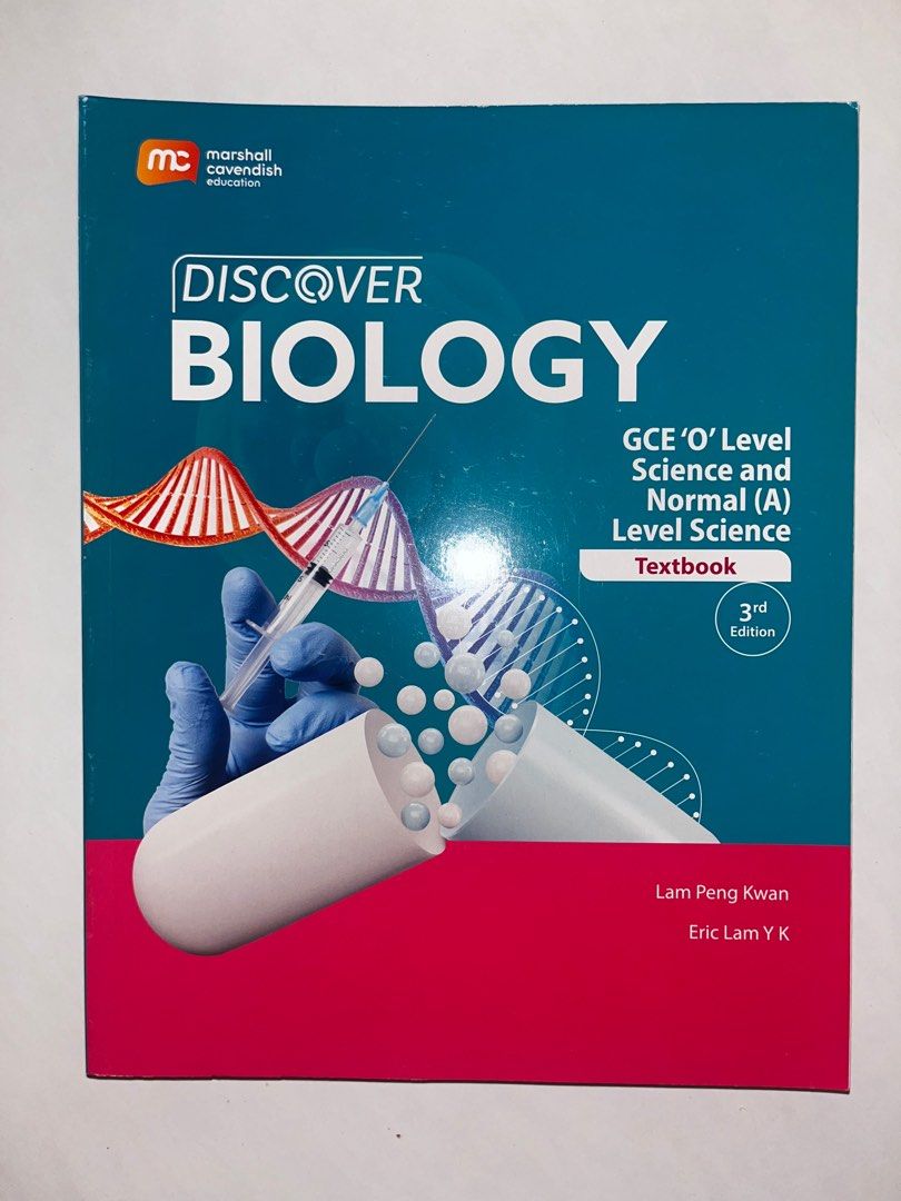Discover Biology For GCE 'O' & NA Level Science Textbook (3Ed), Hobbies ...