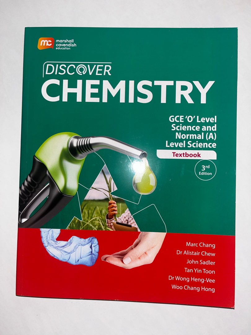 Discover Chemistry For GCE 'O' & NA Level Science Textbook (3Ed ...
