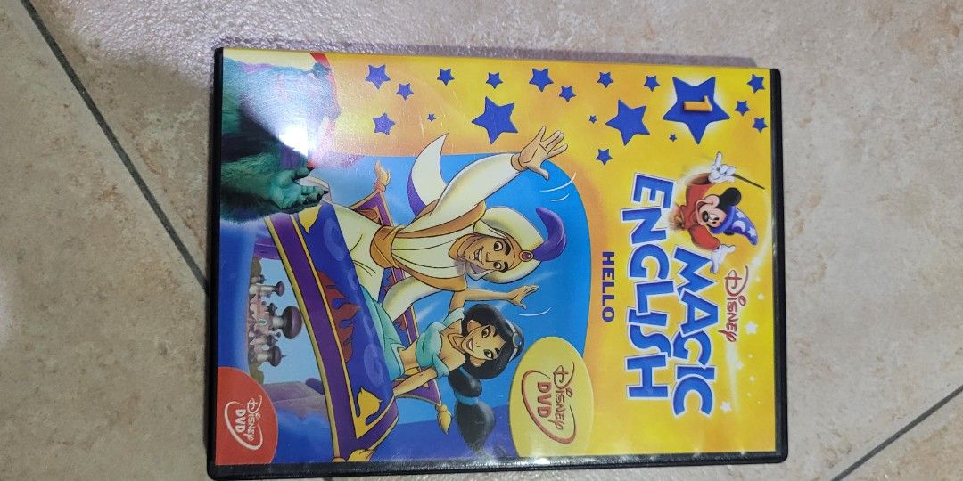 Disney Magic English Activity books set, Hobbies & Toys, Books ...