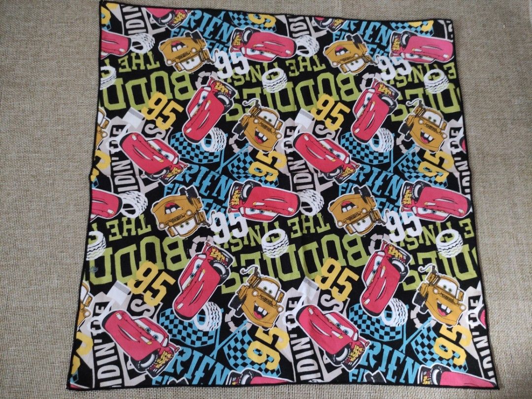 Disney Pixar Cars Lightning McQueen Tow Mater Kids Handkerchief ...