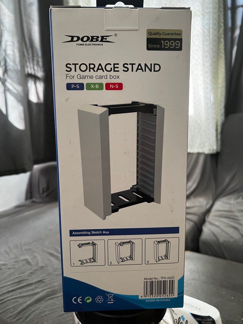 Dobe Storage Stand for 12 games (PS, Xbox, Switch), Video Gaming ...