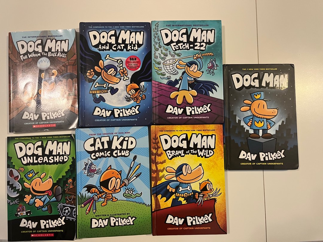 Dog Man bundle, Hobbies & Toys, Books & Magazines, Children's Books on ...