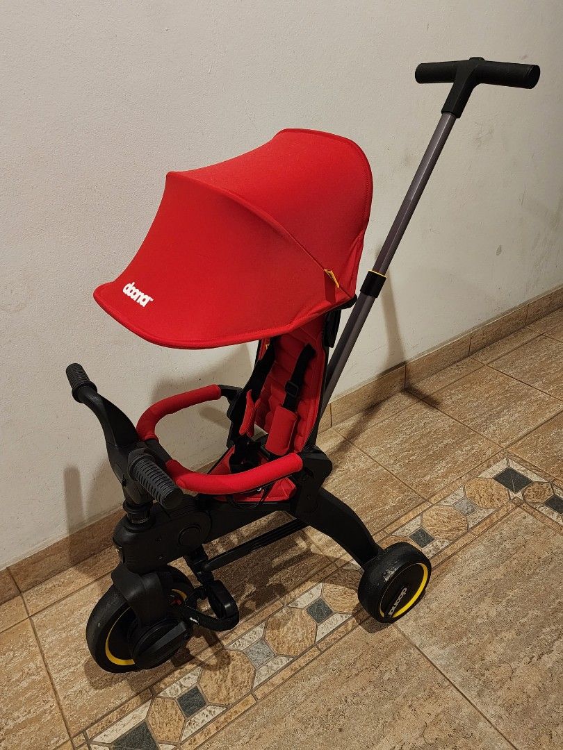 Doona S3 Liki Trike Flame Red, Babies & Kids, Going Out, Strollers on ...