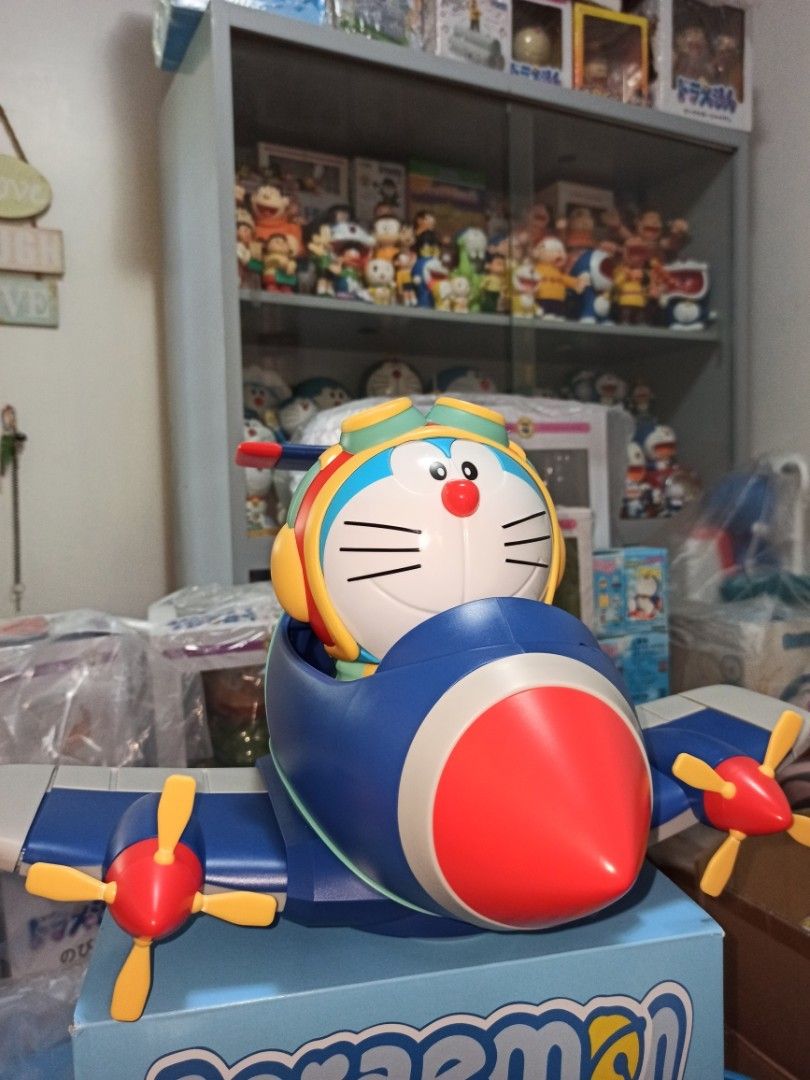 Doraemon Airplane, Hobbies & Toys, Toys & Games on Carousell