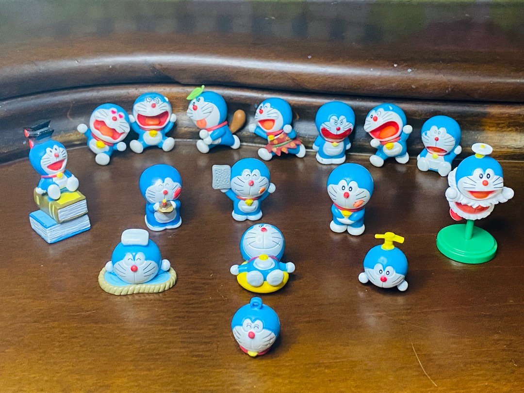 Doraemon mini figures set (16 pcs) 550, Hobbies & Toys, Toys & Games on ...