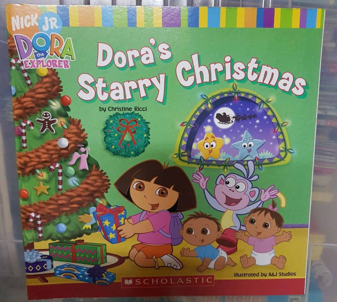 Dora's Starry Christmas Book, Hobbies & Toys, Books & Magazines ...