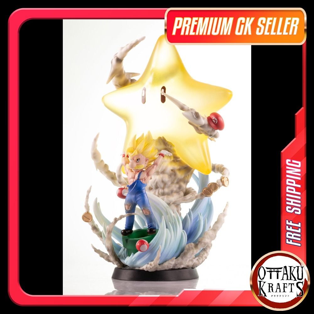 Dragon Ball | Mario | Cao Se Studio | 【FREE Shipping - PO】GK Figurine ...