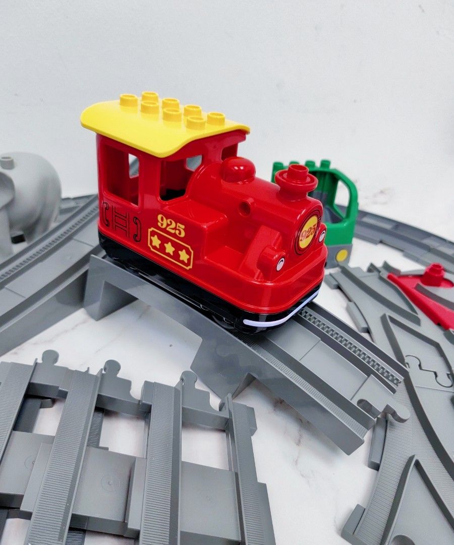 dulpo lego train -battery operated, Hobbies & Toys, Toys & Games on ...
