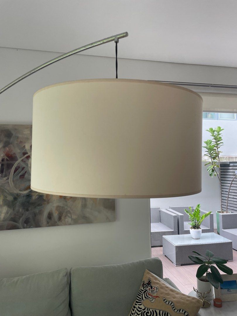 Elegant, Modern Arc Shaped Lamp, Furniture & Home Living, Lighting ...